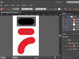How To Bend A Rounded Rectangle Correctly On Illustrator Graphic